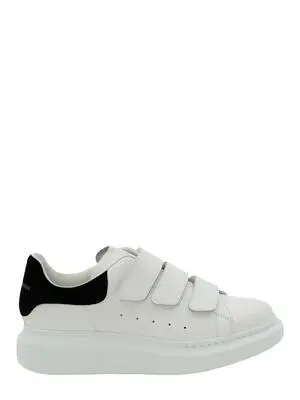 Alexander McQueen Oversized Triple Strap Sneakers - White