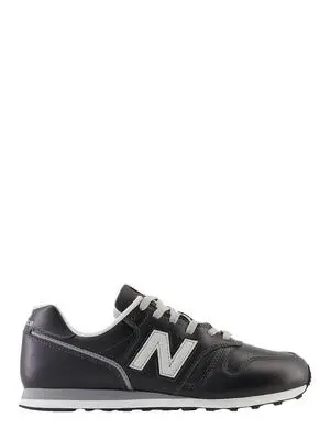 NEW BALANCE 373 Leather Sneakers - Black