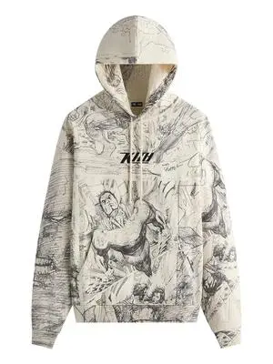 Kith X Superman Sketch Nelson Hoodie - Tan