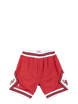 Mitchell & Ness Authentic Chicago Bulls Shorts - Red