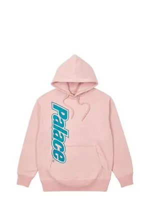 PALACE Lowercase Font Hood - Pink