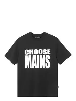 MAINS Choose T-shirt - Black