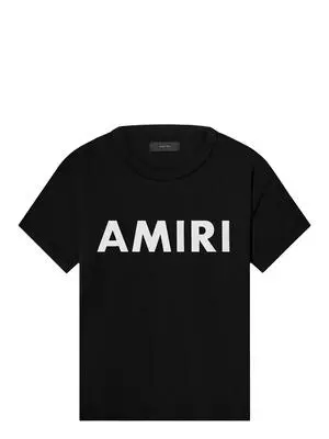 Amiri Logo Tee - Black