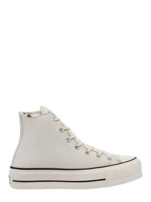 CONVERSE Chuck Taylor All Star Platform High Top Sneakers - Cream