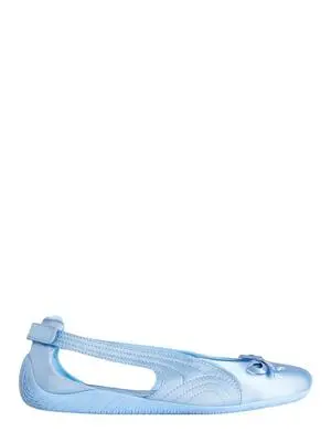 Balenciaga X Puma Speedcat Ballet Satin Slip-ons - Blue