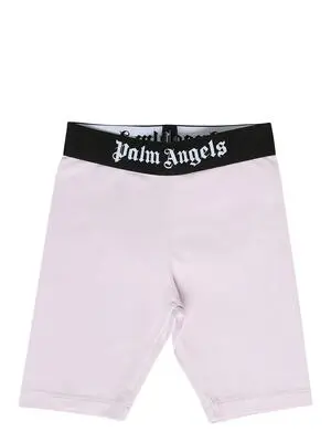 Palm Angels Cyclist Shorts - Purple
