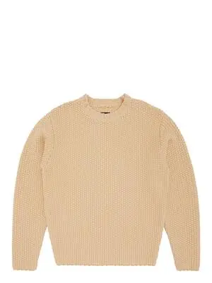 CORTEIZ Heavy Knit Royale Sweater - Cream