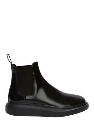 Alexander McQueen Hybrid Chelsea Boots - Black