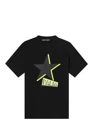 Palm Angels Rockstar Tee - Black