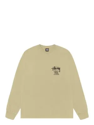 StÜssy Classic Gear Long-sleeve Tee - Tan