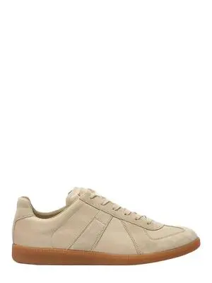 MAISON MARGIELA Replica Lamb Angora Sneakers - Brown