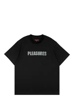 PLEASURES Impact Pocket Heavyweight Shirt - Black