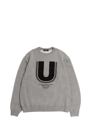 UNDERCOVERISM Printed Crewneck Sweatshirt - Grey