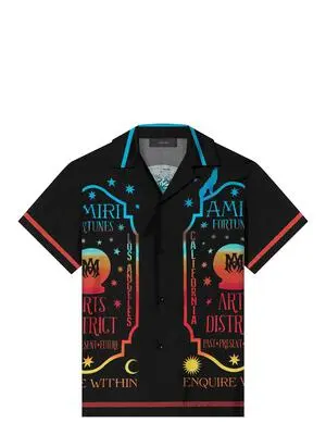 Amiri Fortune Bowling Shirt - Black