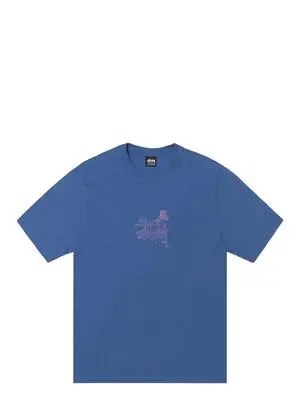 StÜssy In Bloom Tee - Blue