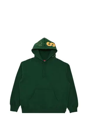Supreme Logo Hooded Sweatshirt - Green