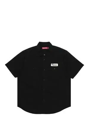 Supreme Short-sleeve Work Shirt - Black