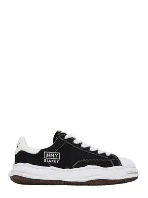 Mihara Yasuhiro Blakey Og Sole Canvas Low Sneakers - Black