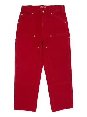 Supreme Double Knee Painter Pant - Red