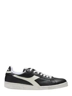 DIADORA Game L Low Waxed Sneakers - Black
