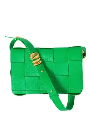 Bottega Veneta Cassette Shoulder Bag - Green