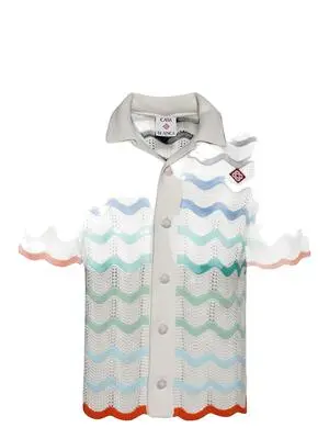 Casablanca Gradient Wave Shirt - Multicolor