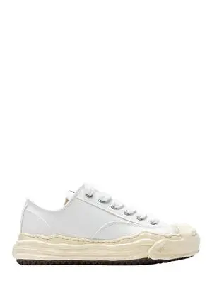 Mihara Yasuhiro Hank Vintage Sole Canvas Low - White