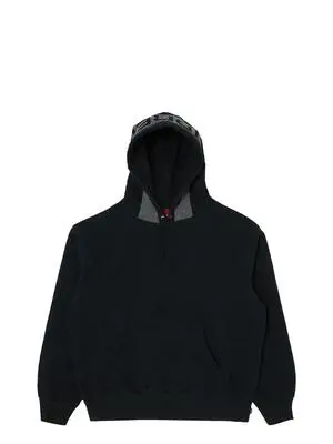 Supreme Jacquard Stripe Hooded Sweatshirt - Black