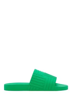 Bottega Veneta Parakeet Slide - Green