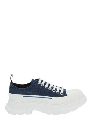 Alexander McQueen Tread Slick Lace Up - Blue