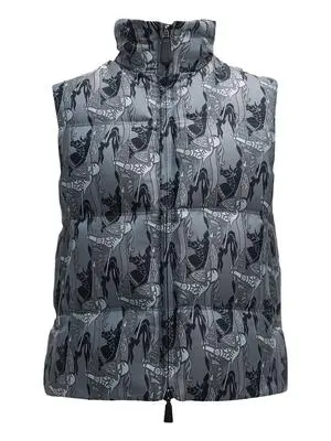 Burberry Parkfield Ekd Down Vest - Silver
