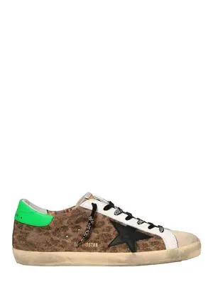 GOLDEN GOOSE Superstar Leopard Sneakers