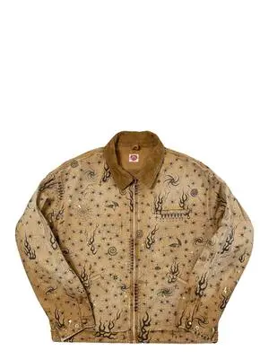 SAINT MXXXXXX X Dr. Woo Detroid Jacket - Tan