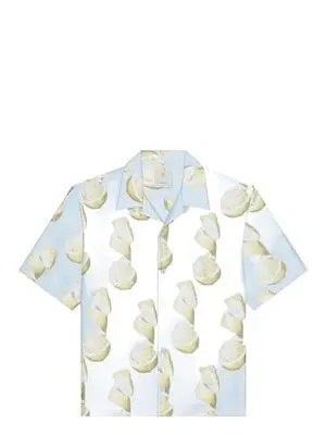 Givenchy Lemon Printed Short-sleeve Shirt - Blue
