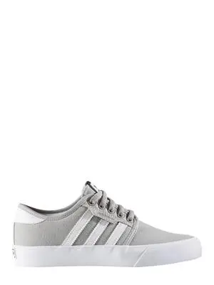 Adidas Canvas Lace-up Sneakers - Grey