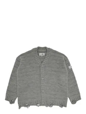 MAISON MARGIELA Milange Cardigan - Grey