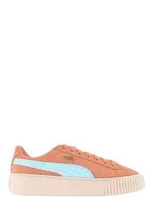 PUMA Suede Platform Sneakers - Pink