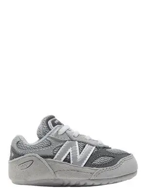 NEW BALANCE 990v6 Bungee Crib Sneakers - Grey