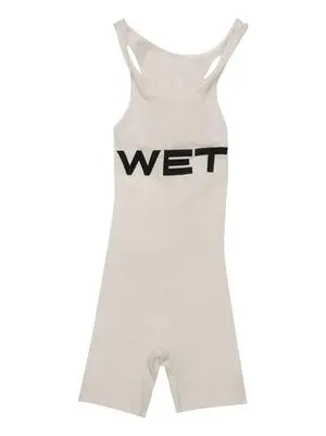 Yeezy Mowalola Wet Bodysuit - White