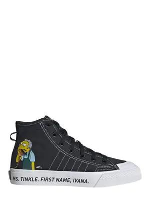 Adidas The Simpsons X Nizza Hi Rf J 'pranks On Moe - Black