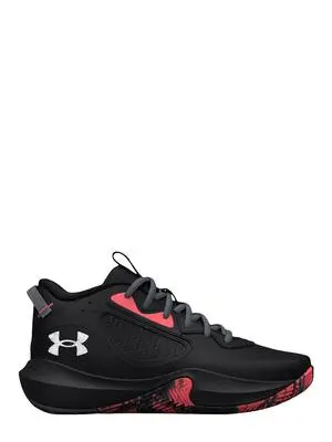 Under Armour Lockdown Gs Athletic Sneakers - Black