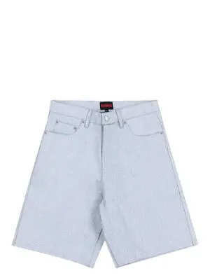 PLEASURES Whiteout Baggy Jorts - Cream