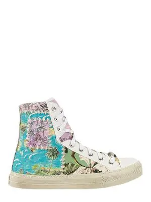 Amiri Hawaiian Reconstructed Sunset Sneakers - Purple