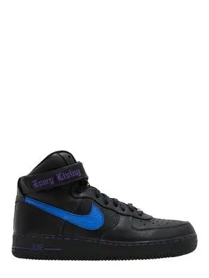 Nike Vlone X Air Force 1 High 'blue Swoosh' Sample - Black