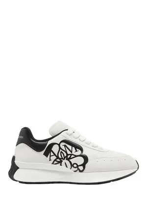 Alexander McQueen Sprint Runner Sneakers - White