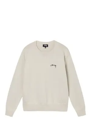 StÜssy Care Label Sweater - Cream