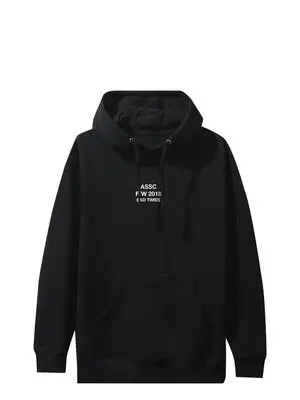 ANTI SOCIAL SOCIAL CLUB Bad Times Hoodie - Black