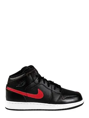 JORDAN 1 Retro Mid Sneakers - Black