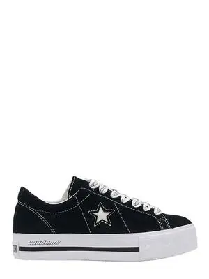 CONVERSE Mademe X One Star Platform Low Sneakers - Black
