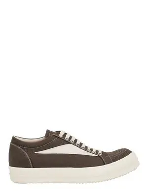 Rick Owens Luxor Vintage Low Top Sneakers - Brown